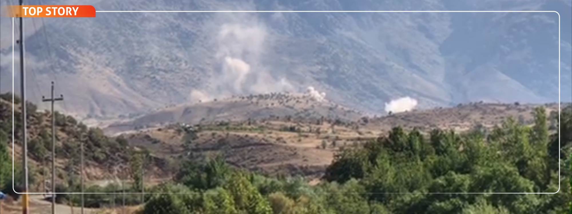 Iran bombards Erbil’s border areas, displacing residents: Official | Rudaw