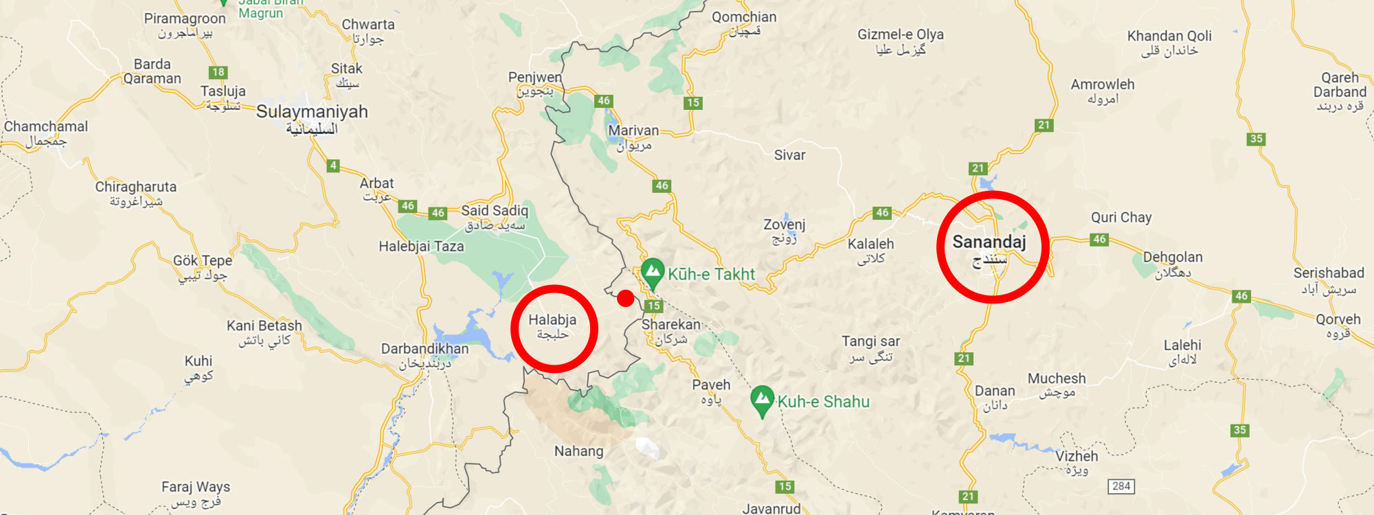 5.1-magnitude quake hits Halabja province | Rudaw