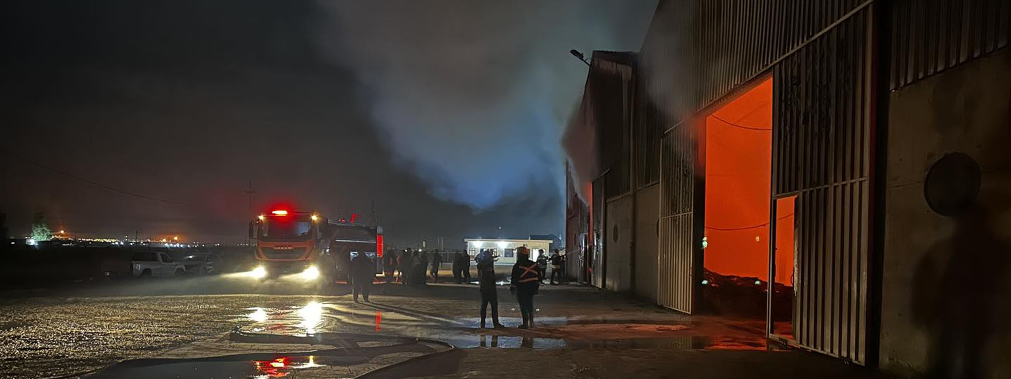 Fodder warehouses in Erbil catch fire; no casualties | Rudaw